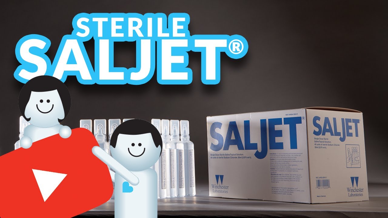 Saljet® Single-Dose Saline Topical Solution - YouTube