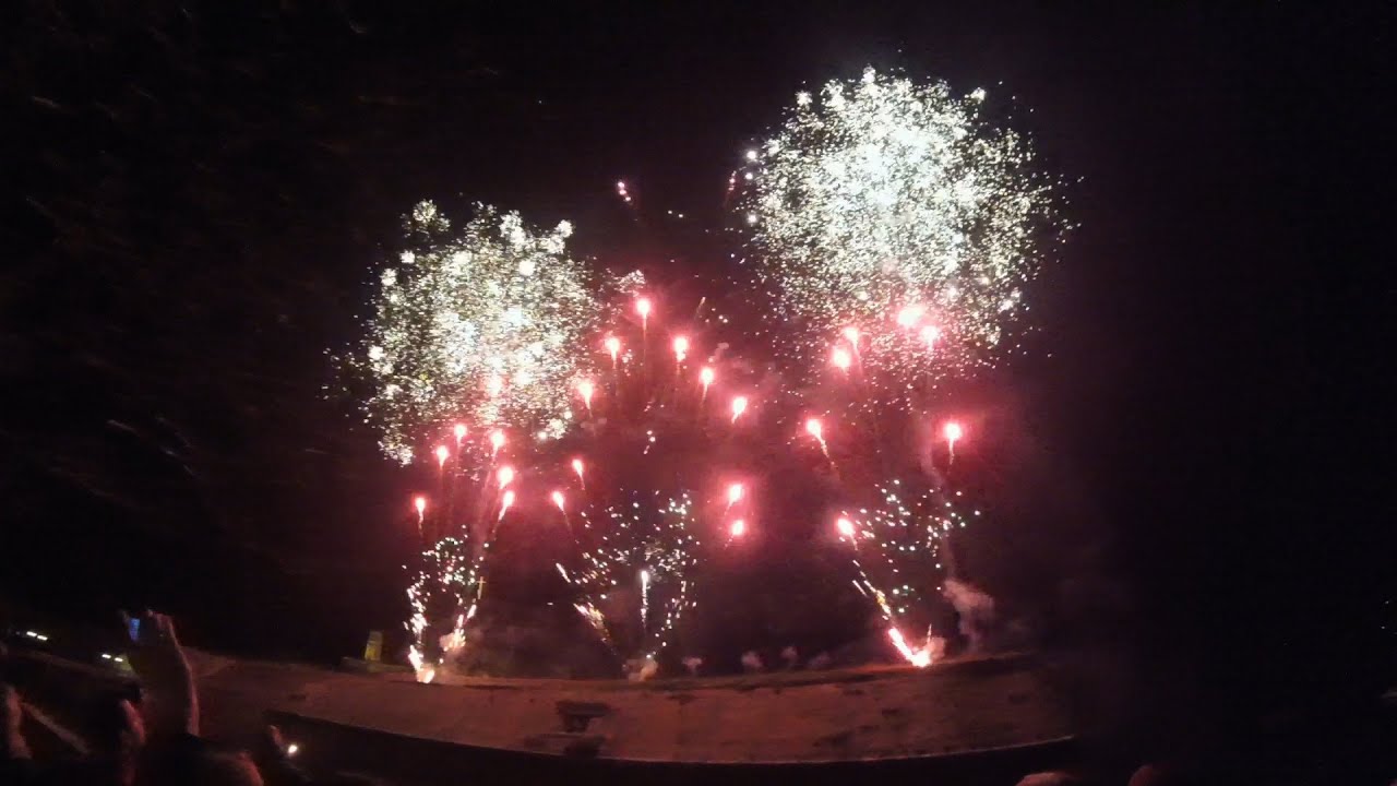 Πάσχα στην Κέρκυρα 2015,Πυροτεχνήματα - Easter in Corfu 2015,Fireworks ...