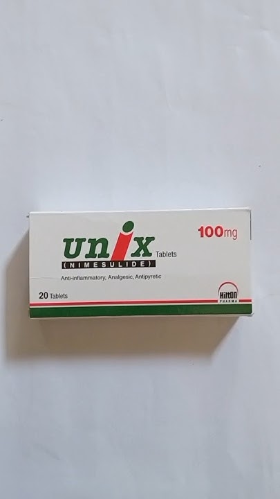 Unix ( Nimesulide ) 100 mg Tablets price - YouTube