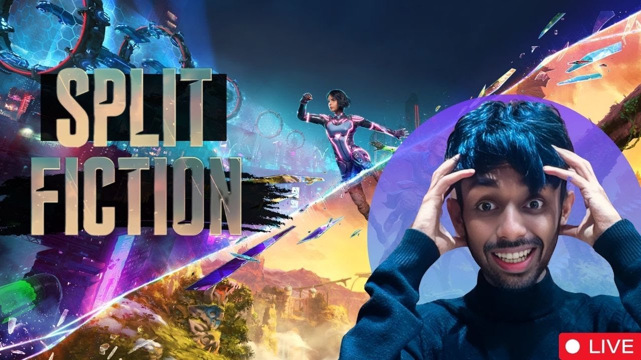 Best Split Screen Game Ever 🔴 | Split Ficiton 💯‼| Vaka Plays | 🛑 Live ...