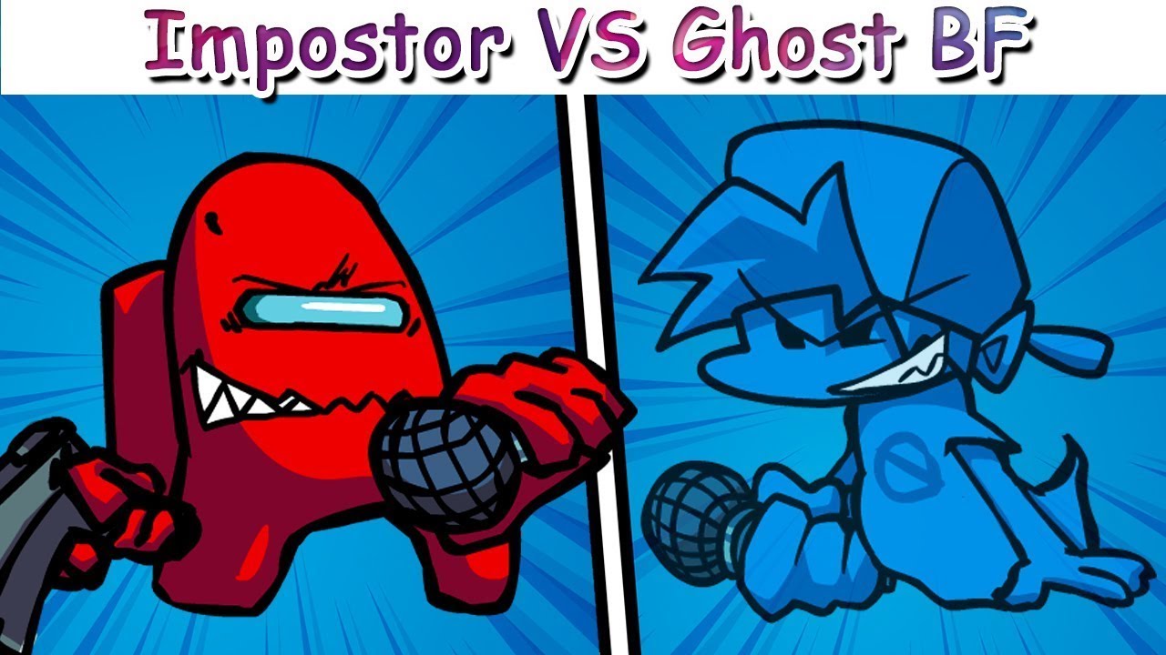 Friday Night Funkin' Impostor among us VS BOYFRIEND GHOST SING MELTDOWN ...