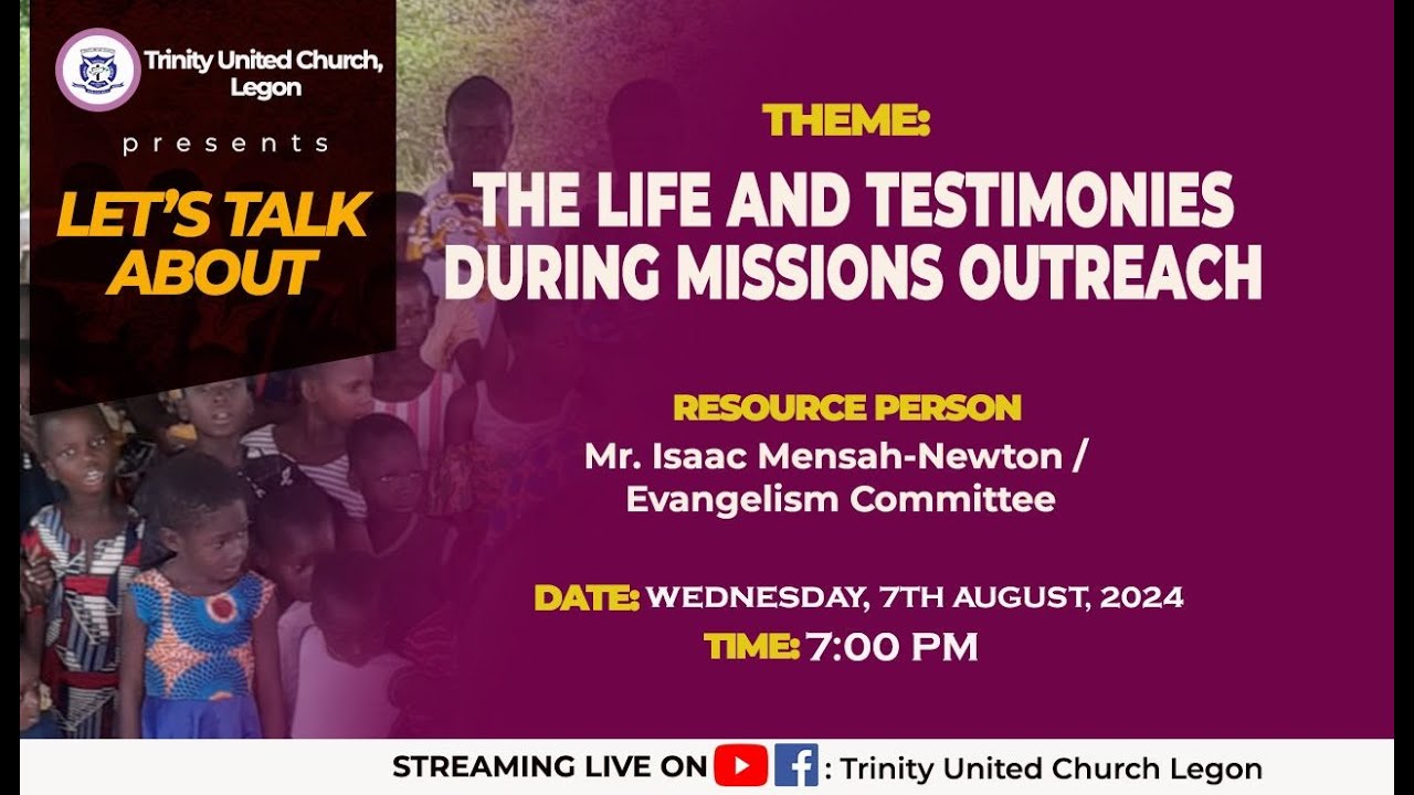 LET`S TALK ABOUT || THE LIFE AND TESTIMONIES DURING MISSIONS OUTREACH ...