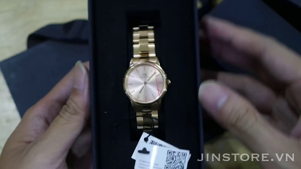 DW ICONIC UNITONE 28mm RG - DW00100401 - YouTube