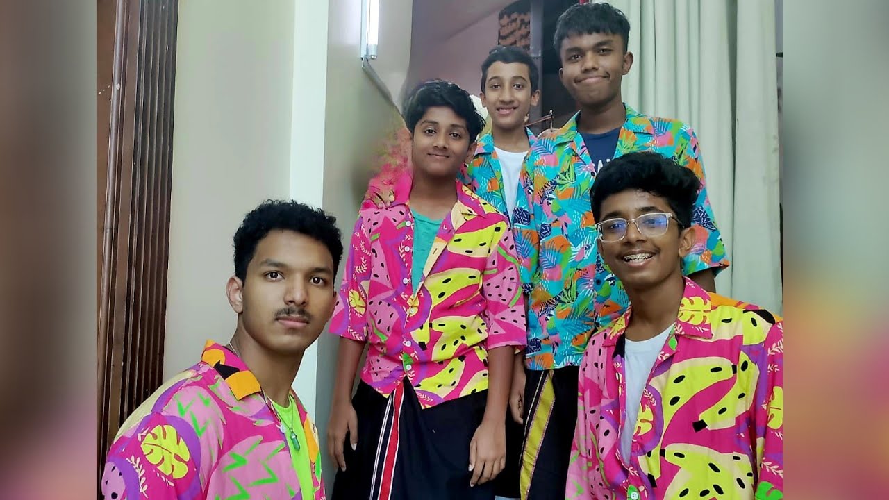 Teen boys fusion dance | Thumbapoo 2023 | Onam programme by ADMTYS | # ...