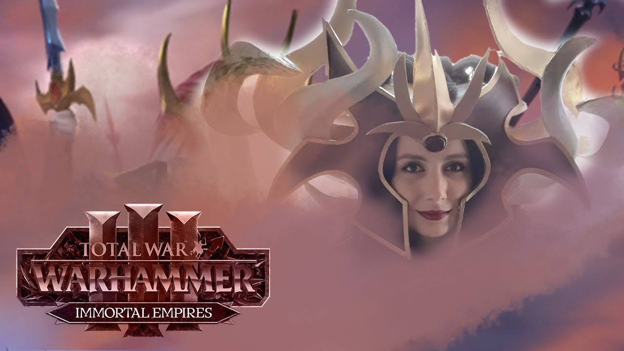 Morathi Cosplay Livestream Warhammer 3 - YouTube