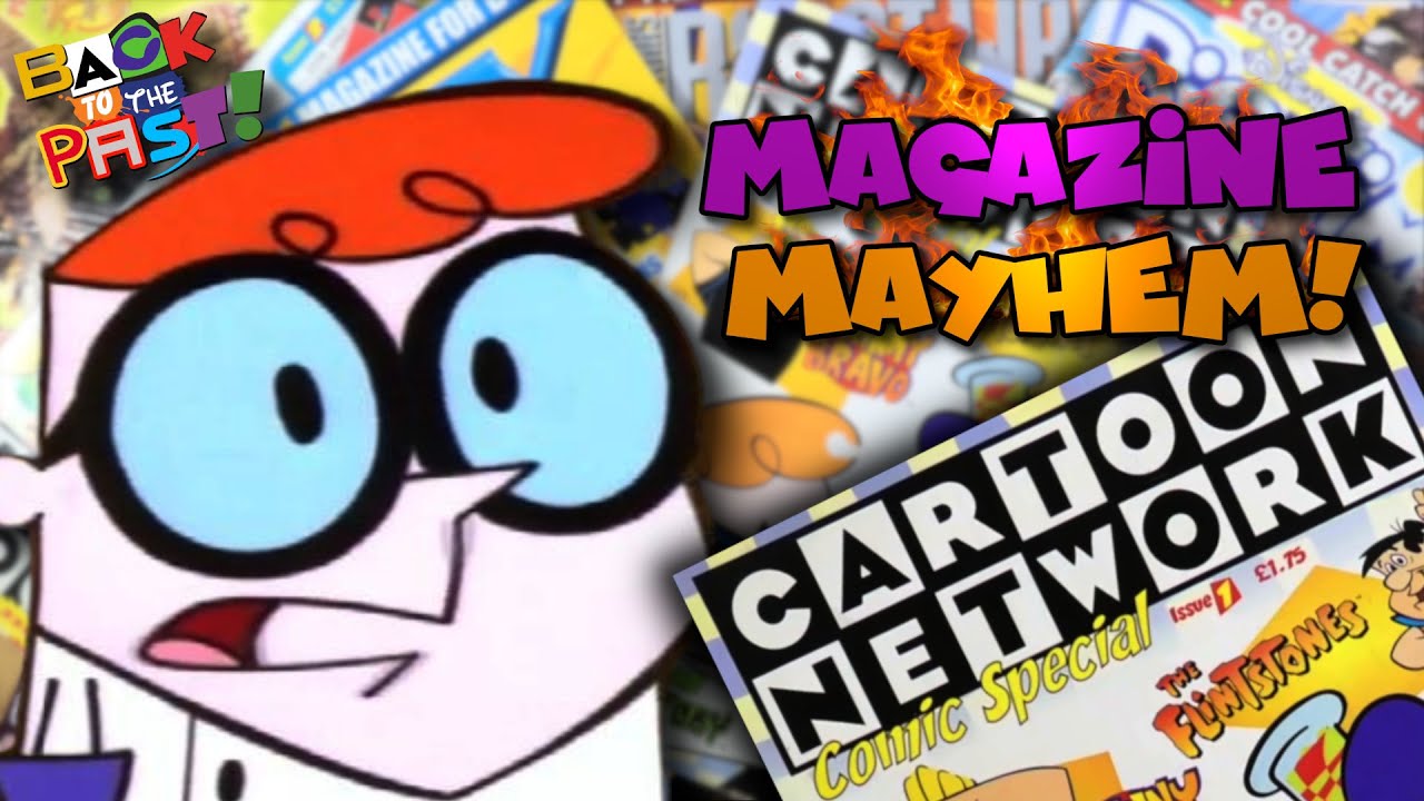 Cartoon Network's First EVER Comic! | Magazine Mayhem - YouTube