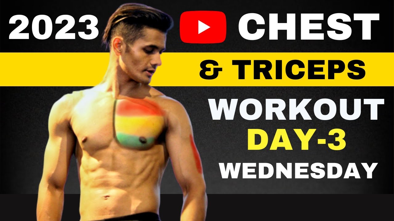 CHEST & TRICEPS WORKOUT For *MUSCLE BUILDING* | Workout For Muscle Gain ...