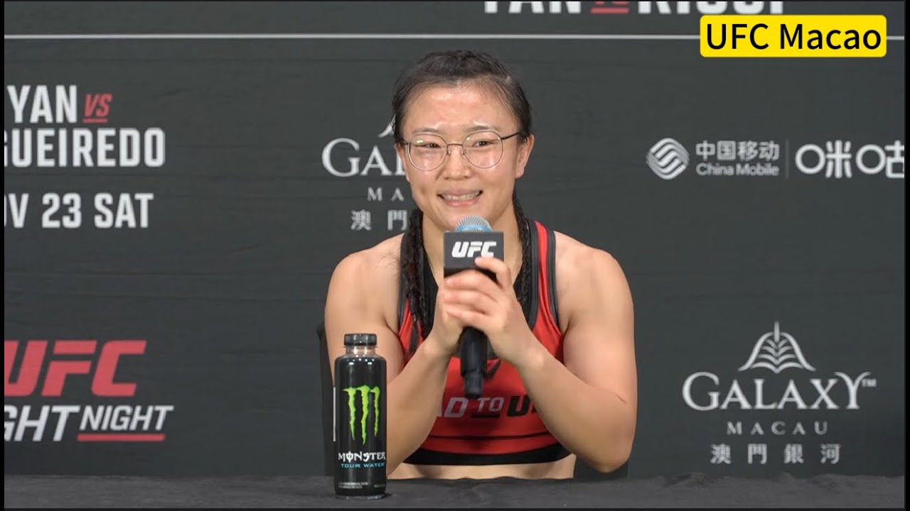 UFC Macao: Doctor-Shi ming post-fight interview - YouTube