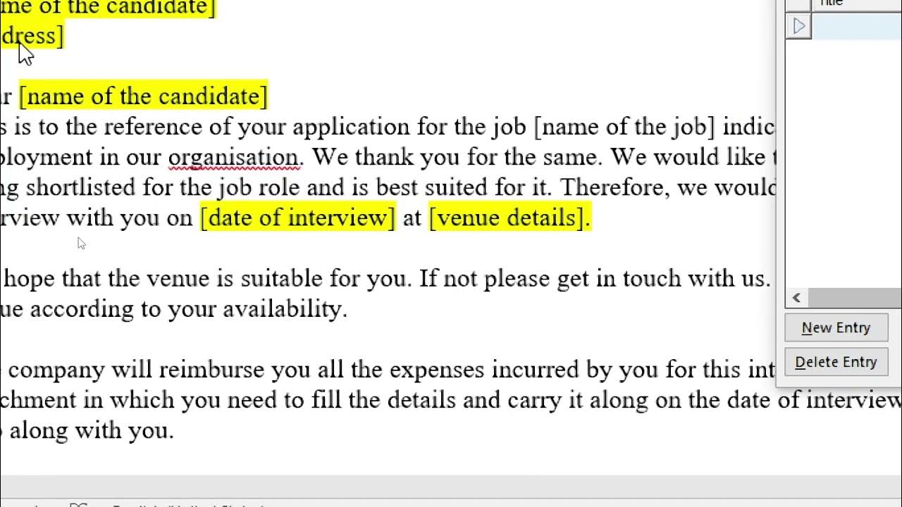 Mangalore University 1 SEM BCA Ex 4 : Word Practical exercise for FIT Lab - YouTube