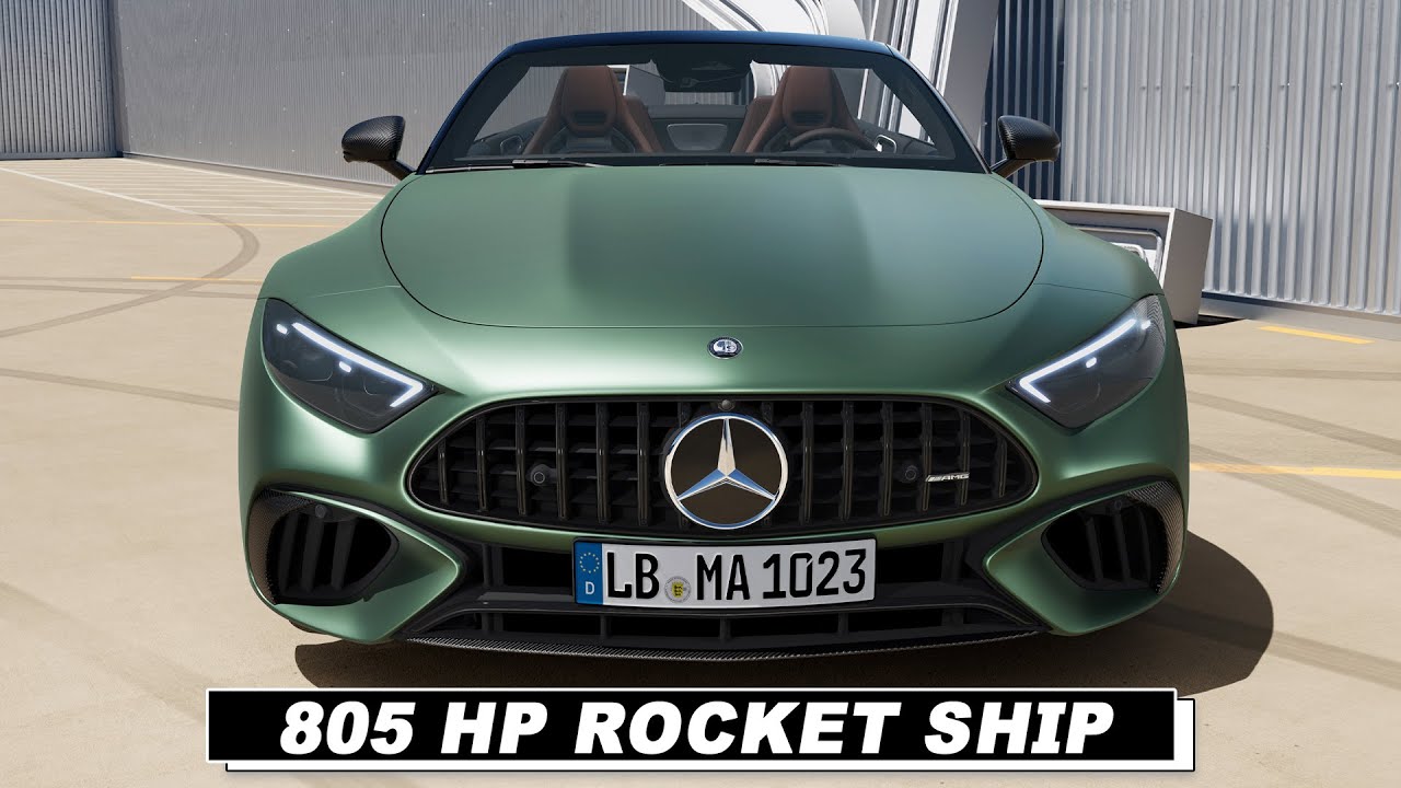 2024 Mercedes-AMG SL63 S E Performance – A plug-in V8 rocket ship 805 ...
