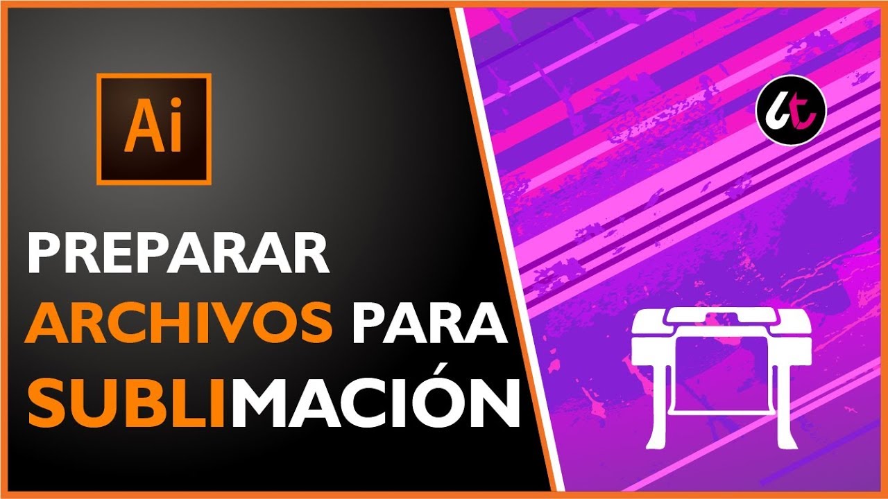 Preparar archivos para sublimación digital en Illustrator - YouTube