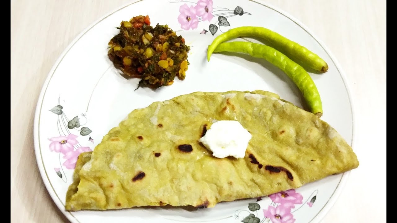 Bajra roti/pearl millet roti/sajje rotti in north karnataka style ...
