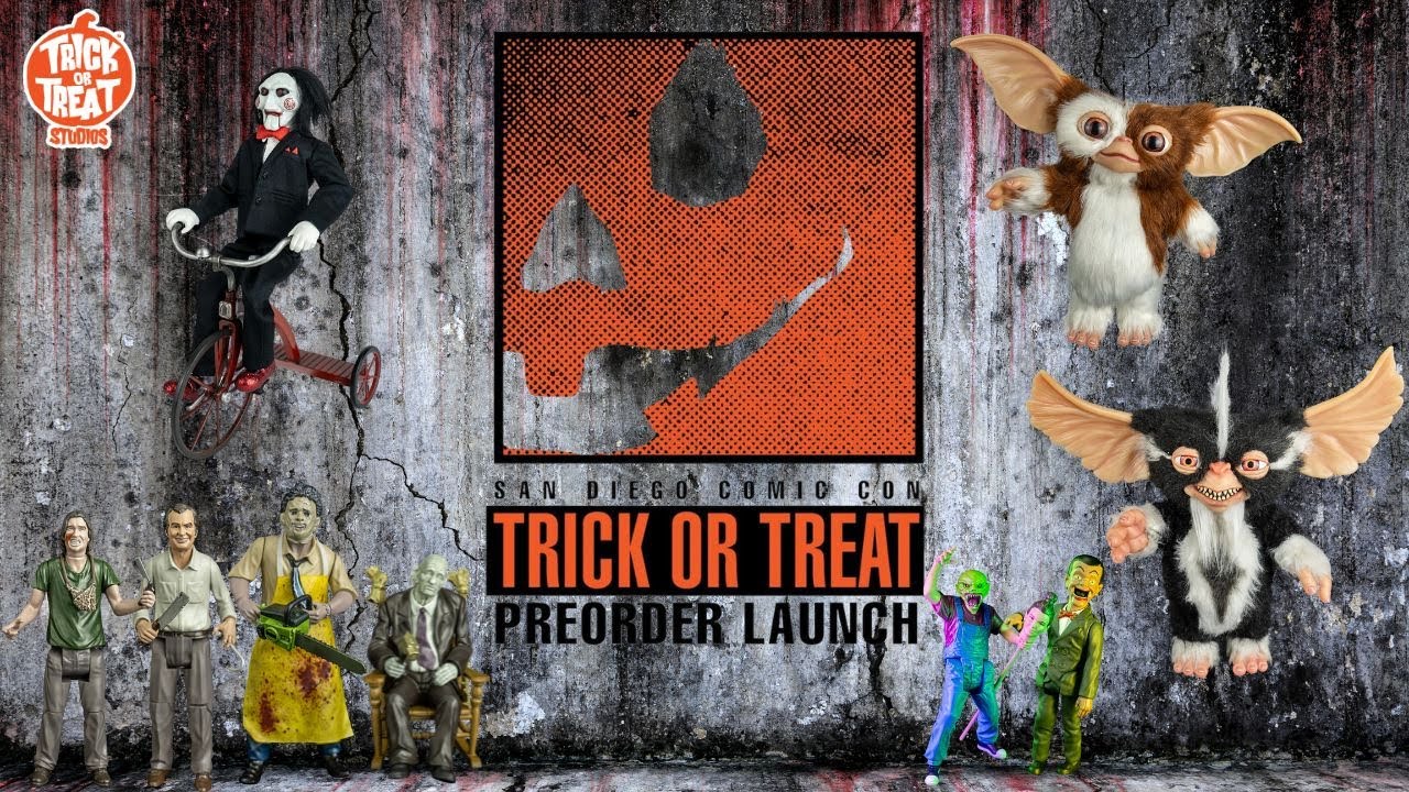 SDCC 2024 Trick or Treat Preorder Launch! Gremlins, Terrifier ...