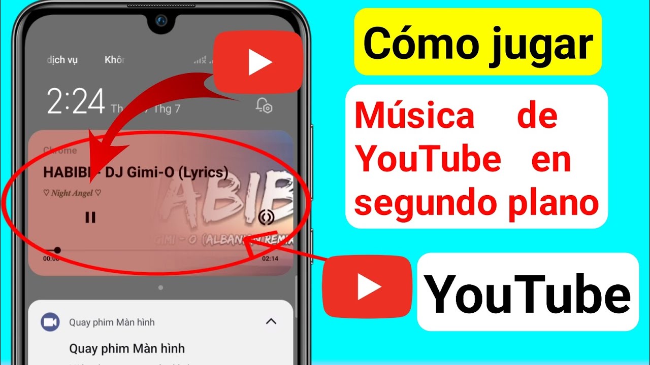 Cómo reproducir música de YouTube en segundo plano en el móvil (2024 ...