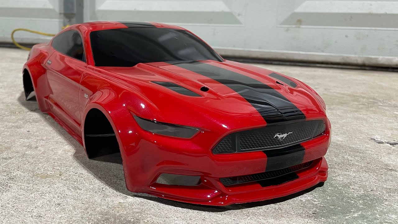 RC body painting tips - YouTube