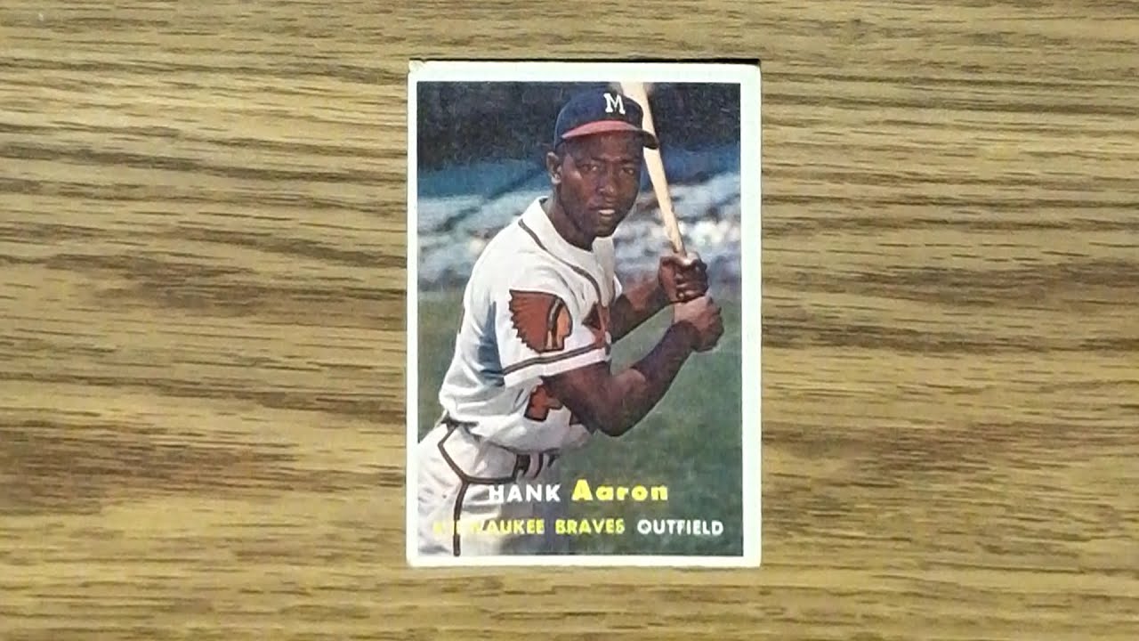 A Close Look at the 1957 Topps Baseball Card Set - YouTube