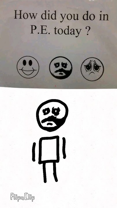 how did u do in PE today #animation - YouTube