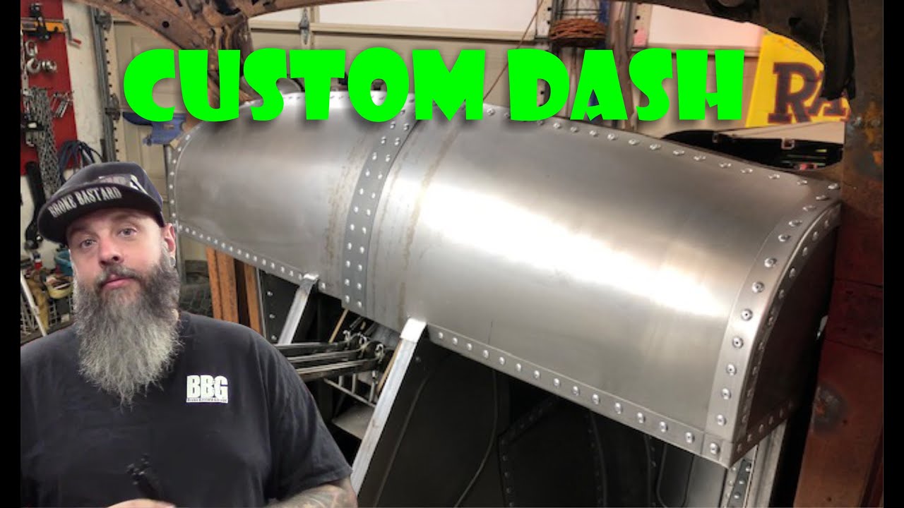 Making a Custom Dash - 1937 Rat Rod - Update 57 - YouTube