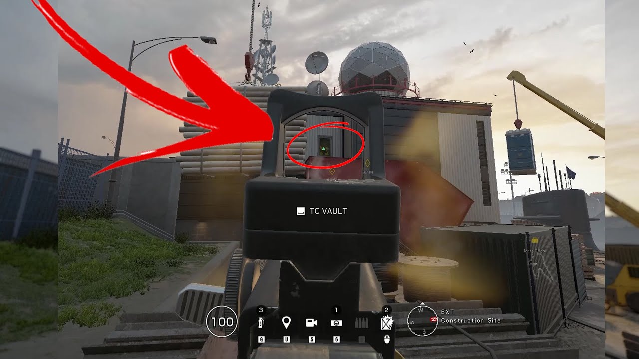 WALLHACK SHOT? RANDOM RAINBOW SIX SIEGE MOMENTS! - YouTube