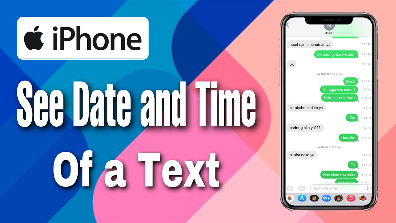 How To See Date And Time Of A Text On IPhone Step By Step YouTube how-to-see-date-and-time-of-a-text-on-iphone-step-by-step-youtube