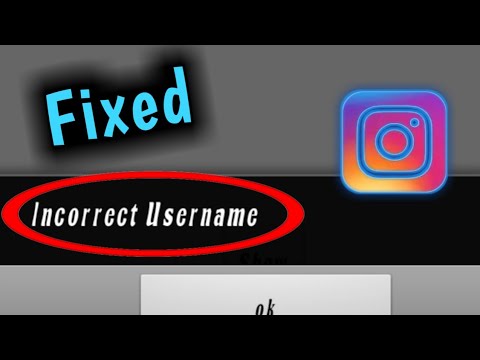 Instagram Incorrect Username & Username All Problem Solved 2023 - YouTube