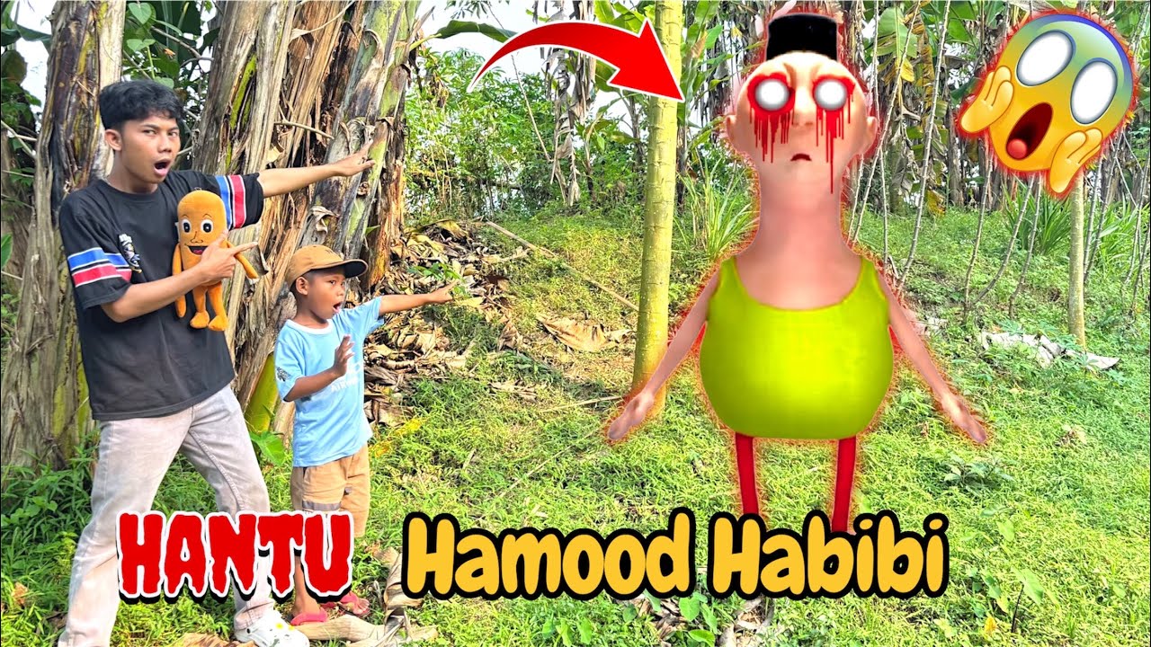Serem!! Di Terror Hantu Hamood Habibi Di Hutan || My Herky - YouTube