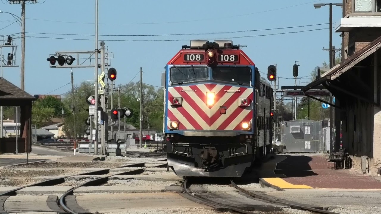 Awesome P5a on Metra 108 South in Blue Island, IL 4/30/21 - YouTube