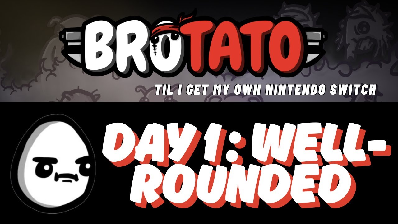 Day 1 of Playing Brotato Until I Get My Own Nintendo Switch | Well ...