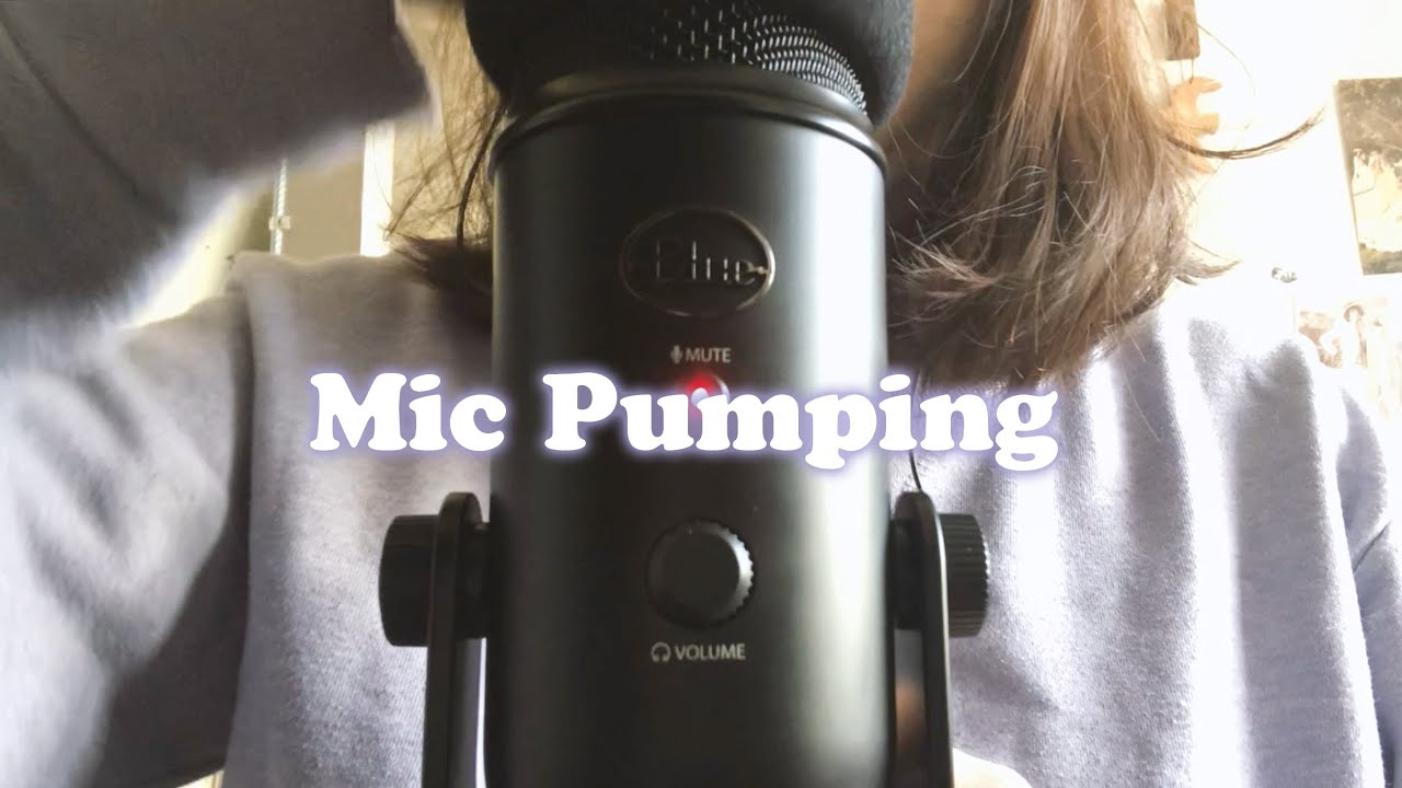 ASMR Fast Mic Pumping only with some mic swirling - YouTube