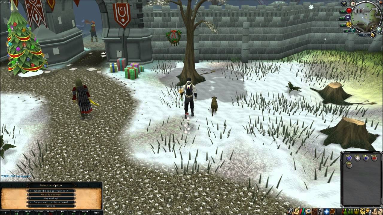 Runescape Christmas 2011 Event Rewards (HD) - YouTube