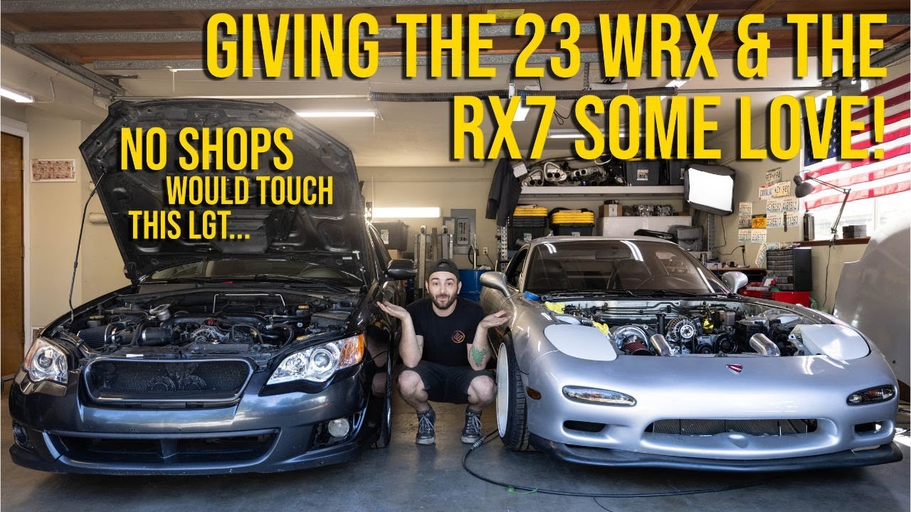 Subaru WRX & Mazda RX7 Get some Love Plus a condemned Subaru Legacy ...