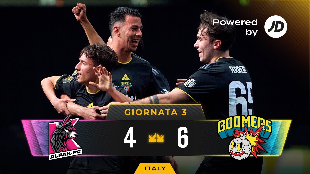 Alpak FC VS Boomers | Partita Completa Matchday 3 - YouTube
