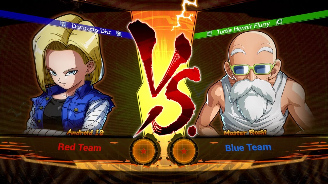Dragon Ball FighterZ - Android 18 vs Master Roshi - YouTube