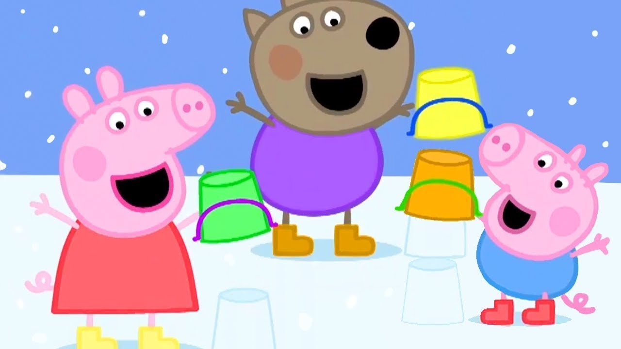 Peppa Pig in Hindi - Snow - Barf - हिंदी Kahaniya - Hindi Cartoons for ...