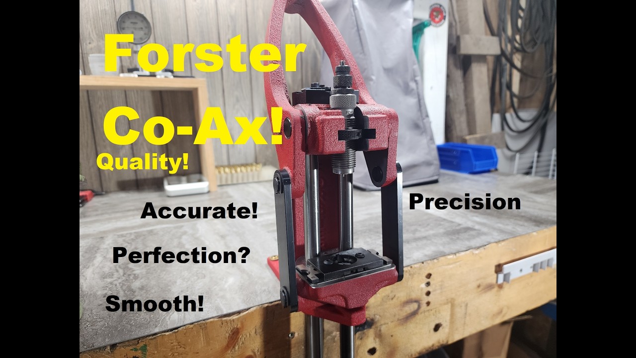 Forster Co-ax Reloading Press Review - YouTube