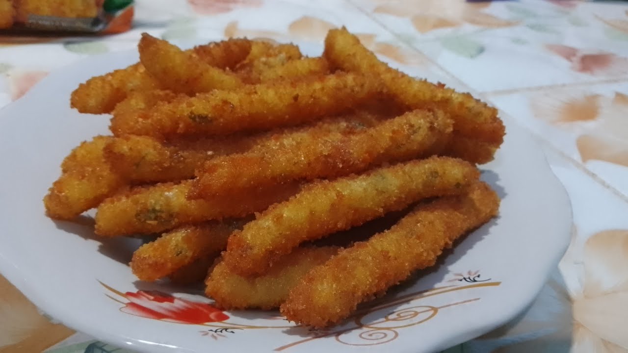 Cara membuat Stik Kentang yang rasanya super enak. terasa renyah diluar ...