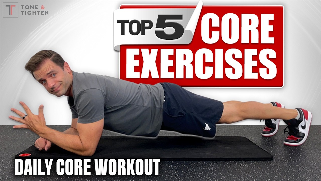 Top 5 Exercises For Core Strength And Lower Back Pain [Daily Workout ...