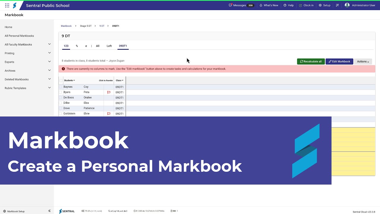 Markbook | How to Create a Personal Markbook - YouTube