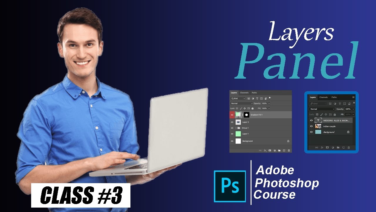 Master the layer panel in adobe photoshop//Layer panel tips and tricks ...