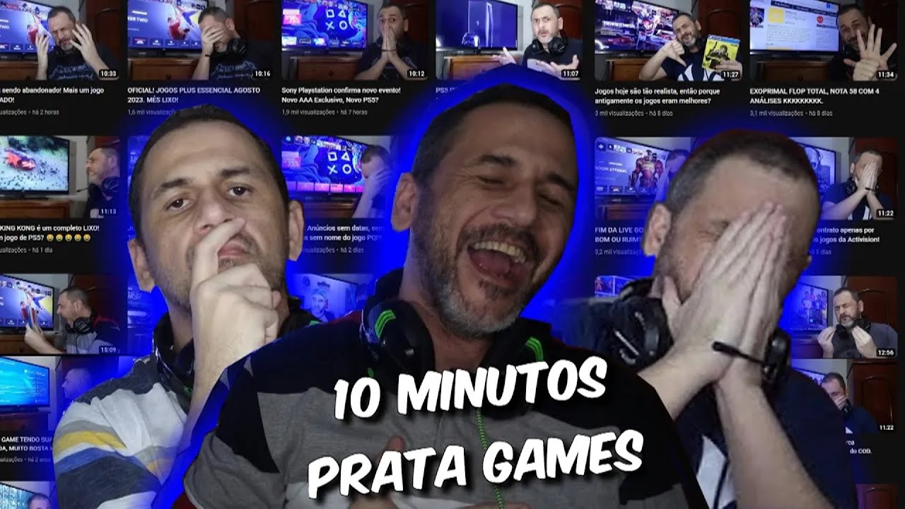 PRATA GAMES passando VERGONHA por 10 minutos - YouTube