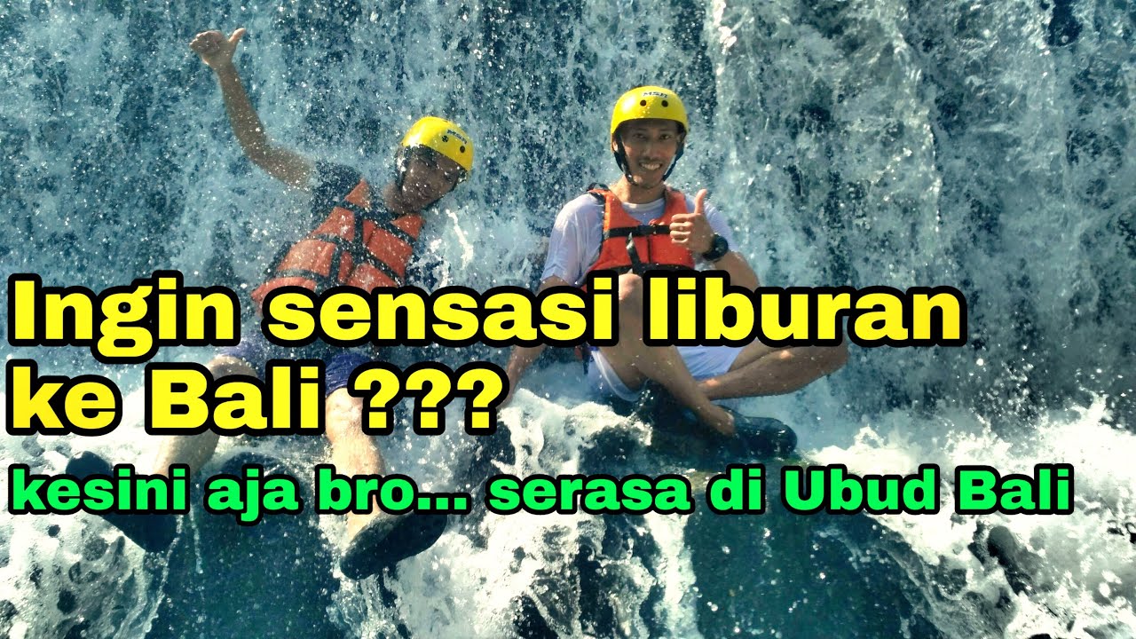 LITTLE UBUD River Tubing - Magelang - YouTube