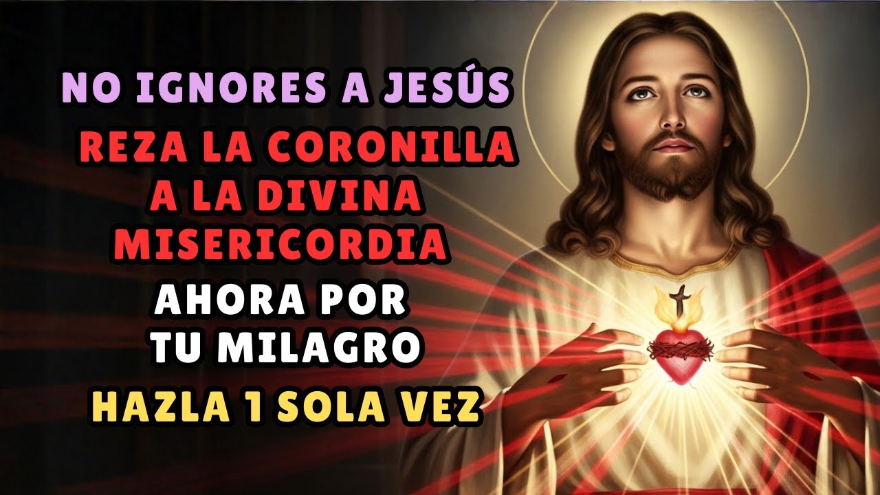 🙏 ¡NO IGNORES ESTA SEÑAL de JESÚS! Reza la CORONILLA a la Divina ...