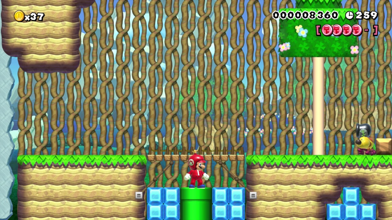 Wiggler Forest 2 ~ by Jason ~ SUPER MARIO MAKER Raw GAMEPLAY - YouTube
