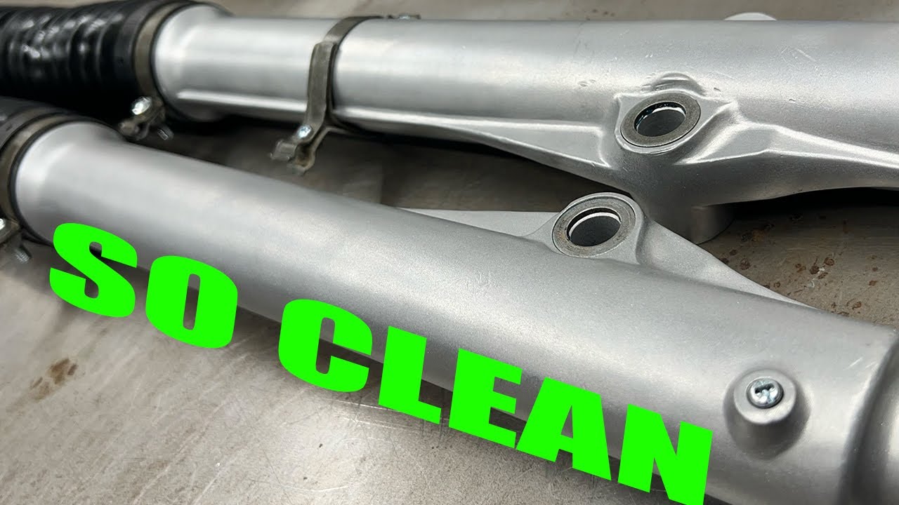 Vintage Air Fork Restoration | 1982 KDX 450 - YouTube