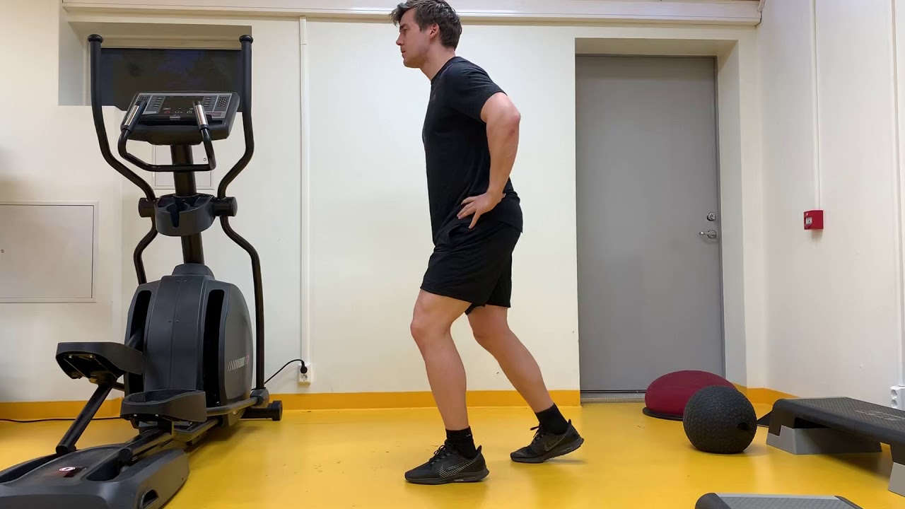 Vertikal step-up-hopp - YouTube