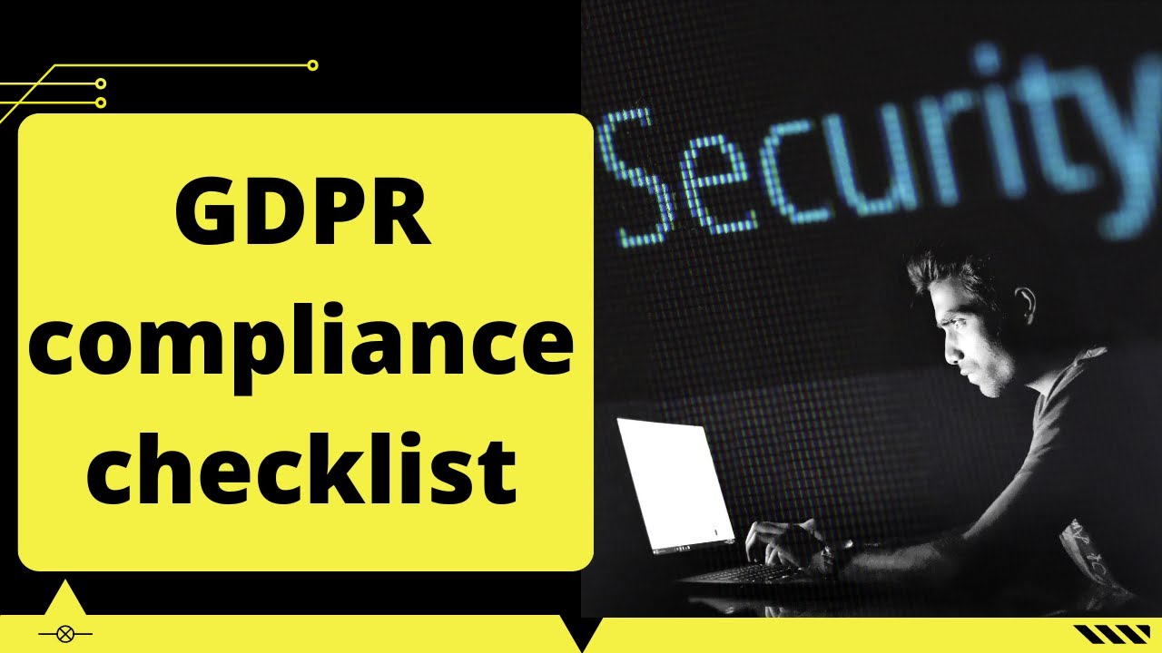 Gdpr Compliance Checklist General Data Protection Regulation Gdpr