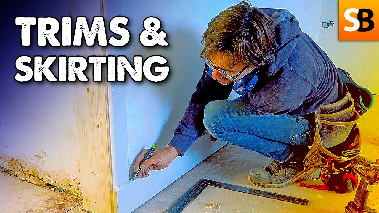 How To Fitt Door Trims, Architraves & Skirting Boards - YouTube