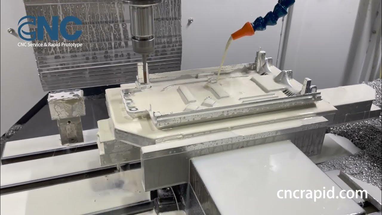 Aluminum CNC Machined Prototypes - DFM Rapid - cncrapid.com - YouTube