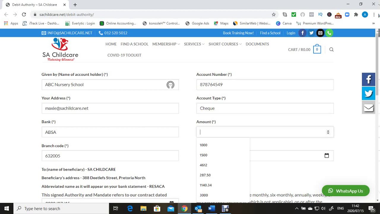Video tutorial bank instruction - YouTube