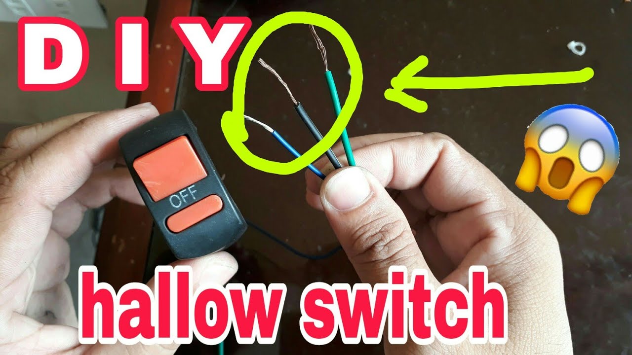 DIY HALLOW SWITCH😀👍RKH MOTOvlog - YouTube